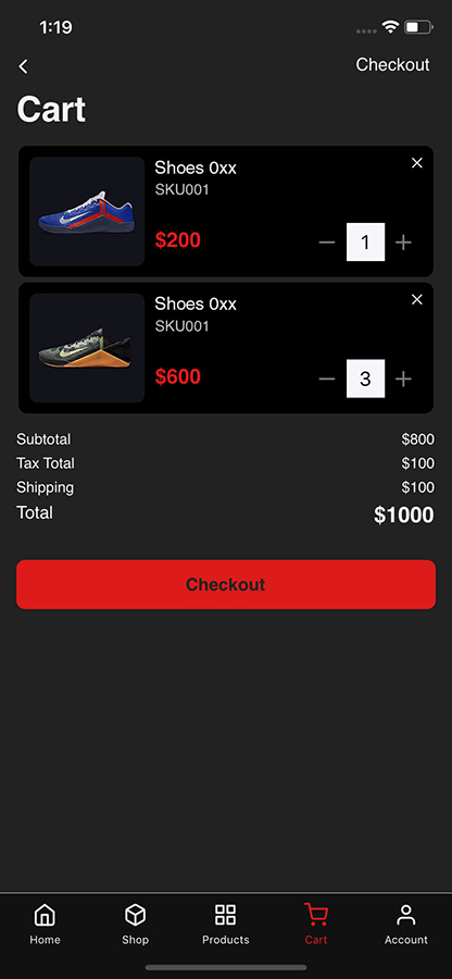 React Native Store Ui Template By Theoremui Codecanyon